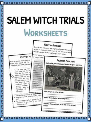 Witches and Witchcraft Facts & Worksheets | Origins, History, Persecution