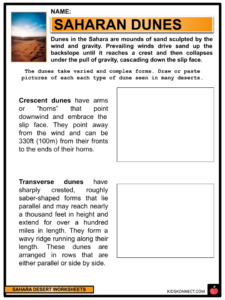 Sahara Desert Facts, Worksheets & Historical Information For Kids