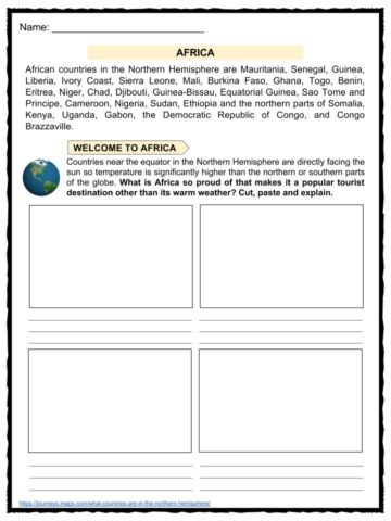 Northern Hemisphere Facts, Worksheets & Latitude Information For Kids
