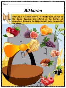 Shavuot Worksheets | History, Traditions, Significance For Kids