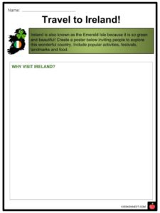 Republic of Ireland Facts, Worksheets, History, People & Culture For Kids