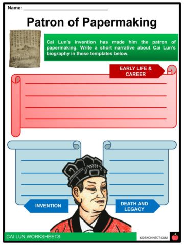 Cai Lun Facts, Worksheets & Early Life For Kids