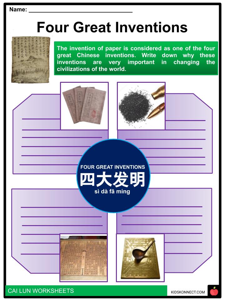 Cai Lun Facts, Worksheets & Early Life For Kids