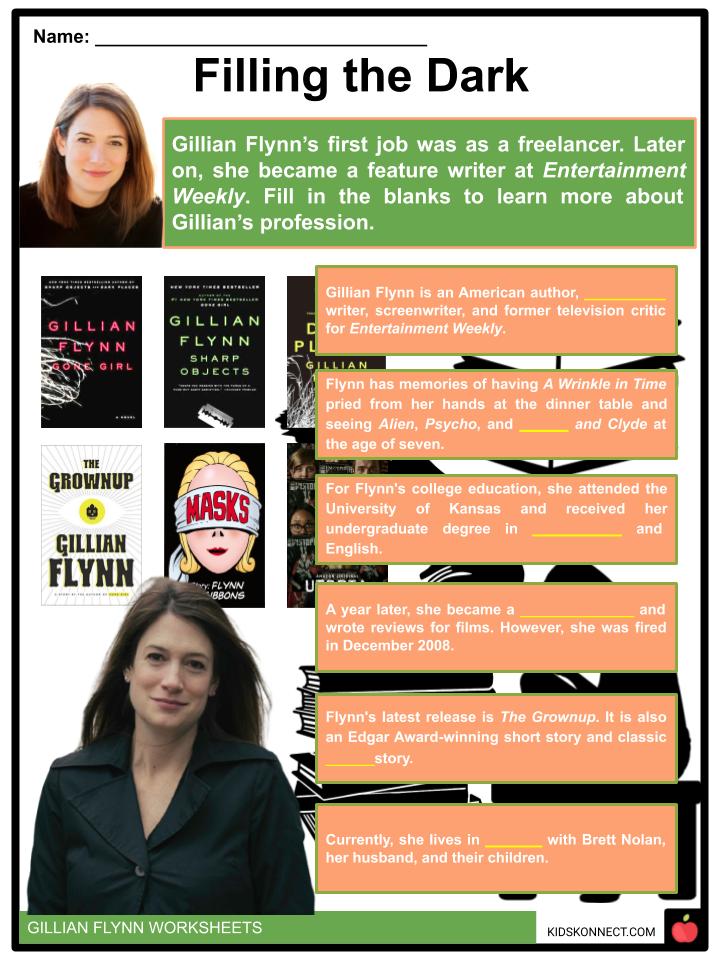 Gillian Flynn Facts, Worksheets, Biography, Early Career & Work For Kids