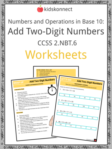 Number and Operations in Base 10: Add Two-Digit Numbers CCSS 2.NBT.6 ...