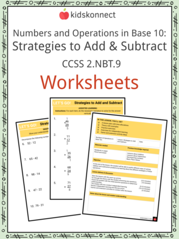 Numbers & Operations in Base 10: Strategies to Add & Subtract CCSS 2 ...
