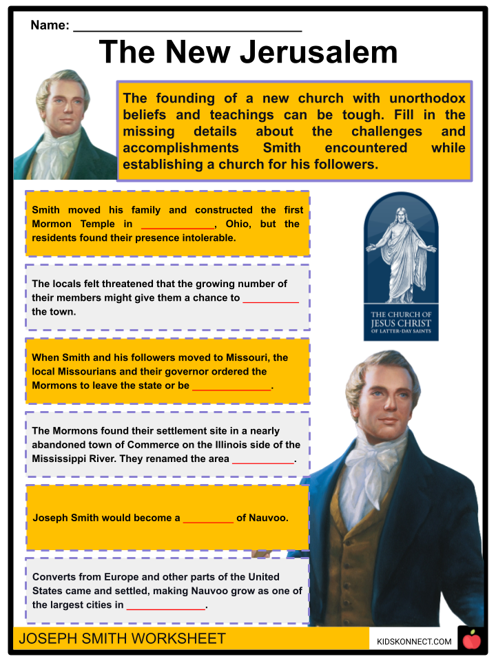 Joseph Smith Early Life, Vision, and the Founding of a Church