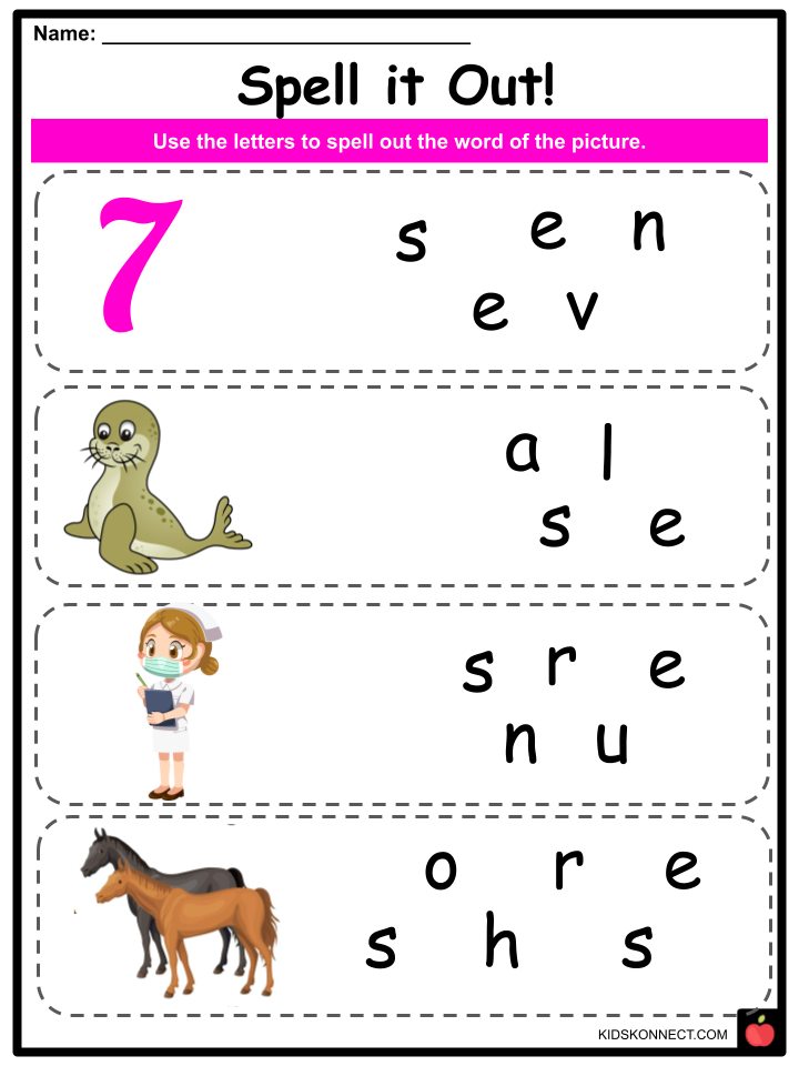 Phonic ‘SE’ Sound Worksheets & Activities | KidsKonnect