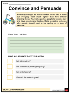 Bicycle Facts & Worksheets | History, Evolution, Parts, Benefits