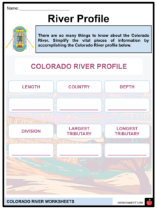 Colorado River Facts & Worksheets | Geography, Resources, Threats
