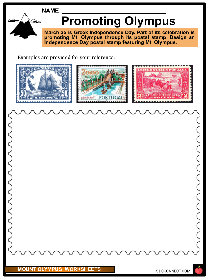 Mount Olympus Facts & Worksheets | History | Mythology