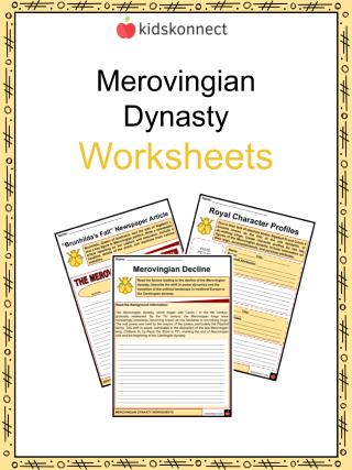 Merovingian Dynasty Worksheets | Overview, Origins, Family