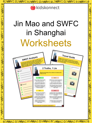 Jin Mao and SWFC Worksheets | Design, Features, Location