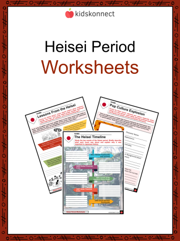 Heisei Period Worksheets | A Changing Population, Achievements
