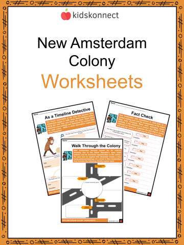New Amsterdam Colony Worksheets | Transition to English Control